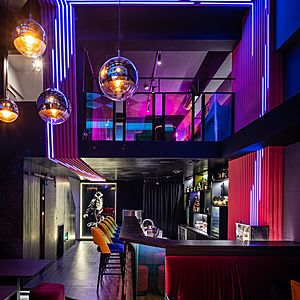 The 90's bar | Restaurant & Bar Design Awards
