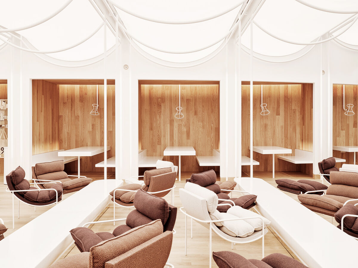 % Arabica Kuwait Sixth Ring Road The Walk | Restaurant & Bar Design Awards