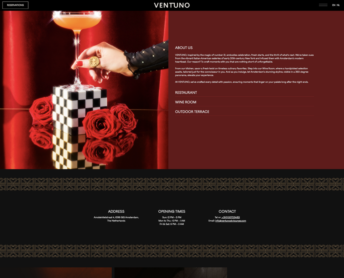 Ventuno | Restaurant & Bar Design Awards